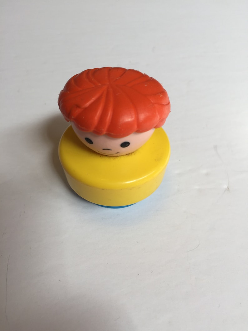 Vintage 1990s Fisher Price Little People Chubby Figure Boy | Etsy