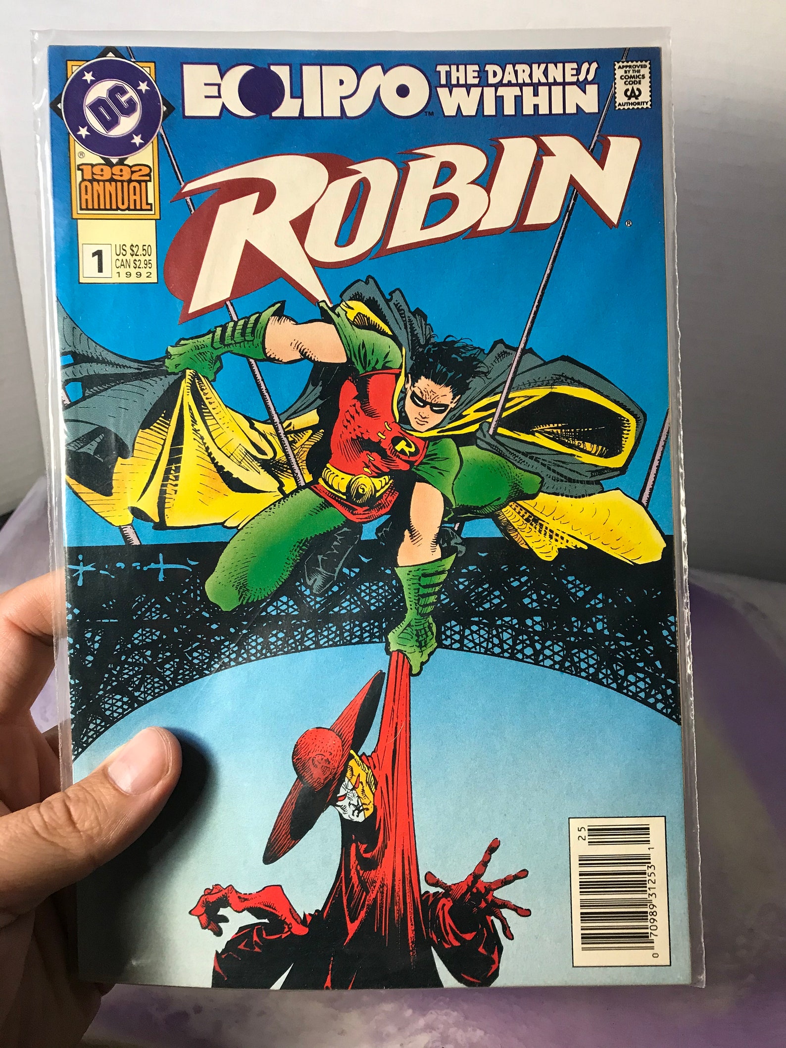 Vintage DC Comics Robin Annual 1 1990's Rare Vintage - Etsy