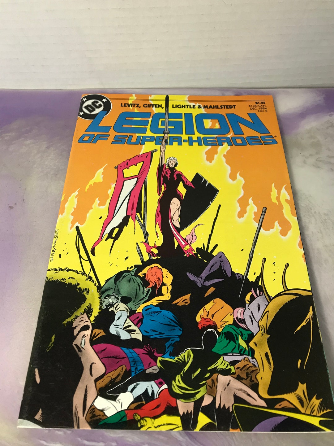 Vintage DC Comics Legion of Super Heroes 5 Rare vintage - Etsy France