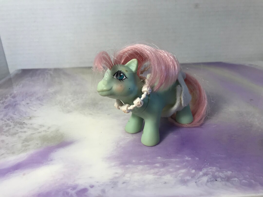 Rare Vintage MLP G-1 Hasbro My Little Pony Baby CUDDLES 1980's Original ...