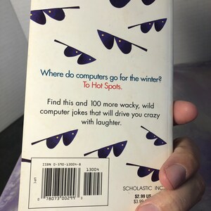 Vintage 101 Wacky Computer Jokes - Scholastic - 90's Kid's Softcover ...