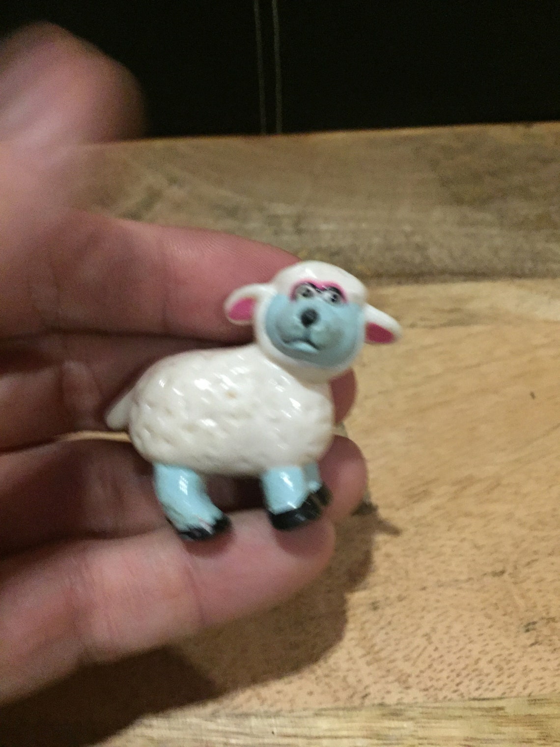 Vintage Sesame Street Sheep Figure PVC Cake Topper Rare Vintage Toy ...