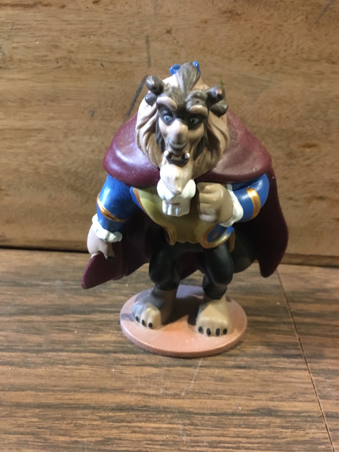 Vintage Disney's Beauty and the Beast PVC Figure - BEAST - Rare PVC ...