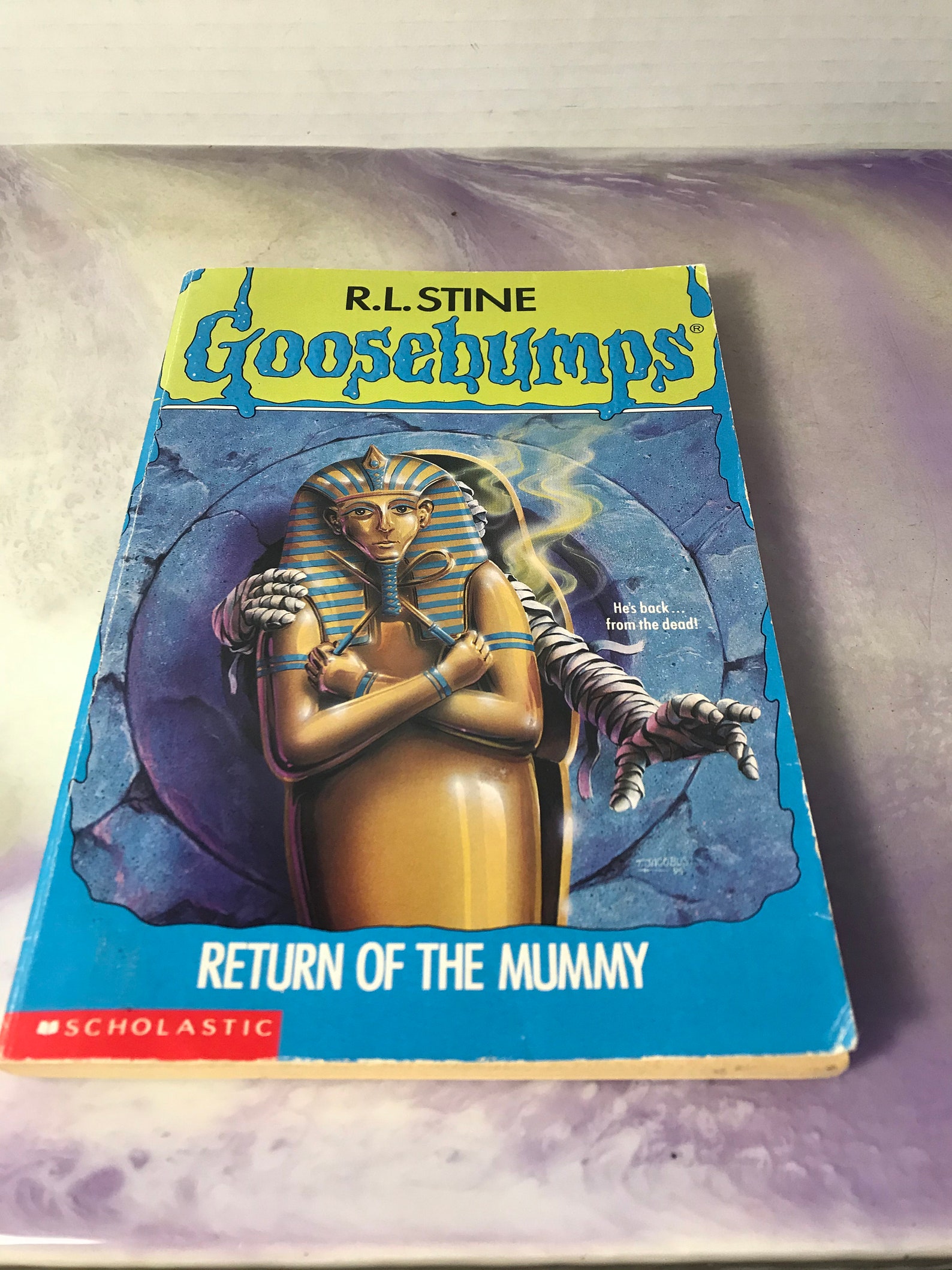 Vintage Return of the Mummy goosebumps 23 by R.L. Stine - Etsy UK