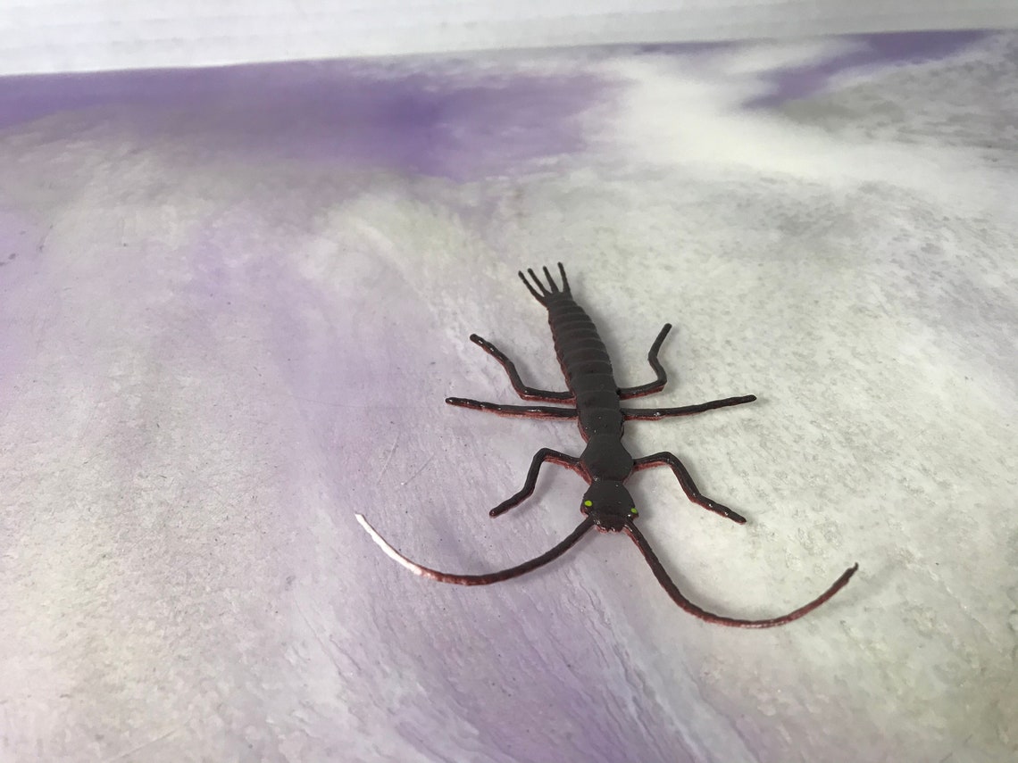 Vintage 1980's Bug Insect Cake Topper Made in China Evil - Etsy