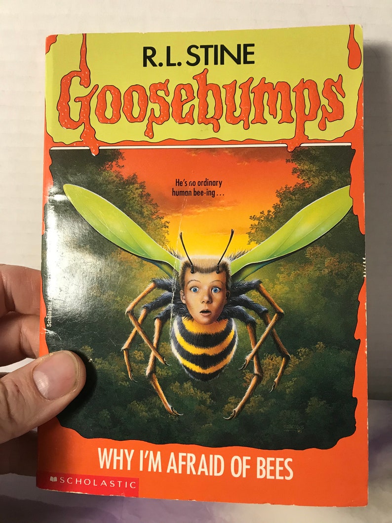 Vintage Why I'm Afraid of Bees goosebumps by R.L. Stine - Etsy