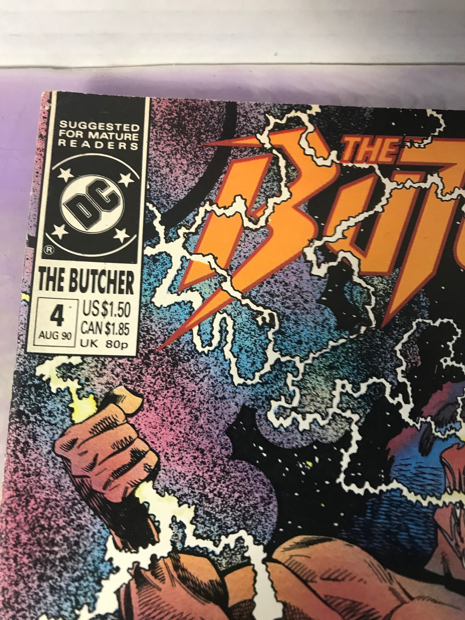 Vintage DC Comics BUTCHER 4 1990 Rare vintage Comic Book | Etsy