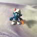 Vintage SMURFS Smurf smurf Holding Arrows Figure PVC Cake - Etsy