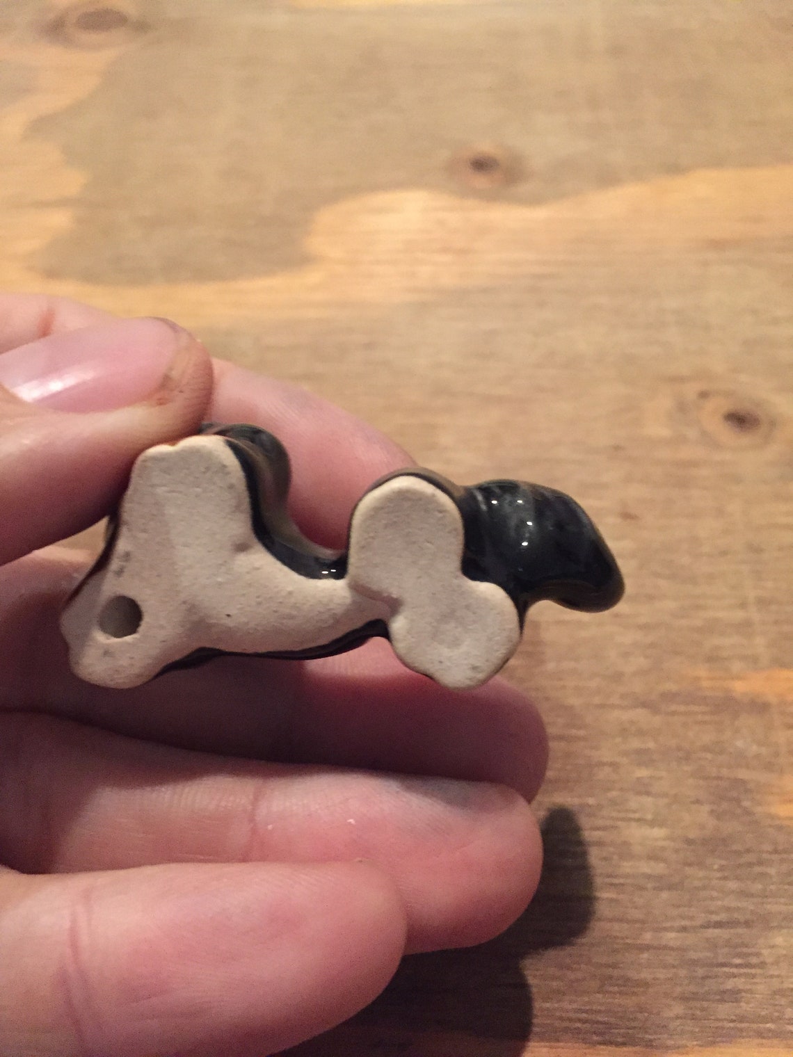 Vintage Mini Ceramic Wiener Dog Puppy Figurine 2 Inch Mini | Etsy