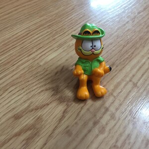 Vintage 1980's Garfield PVC Figure Safari Garfield - Etsy