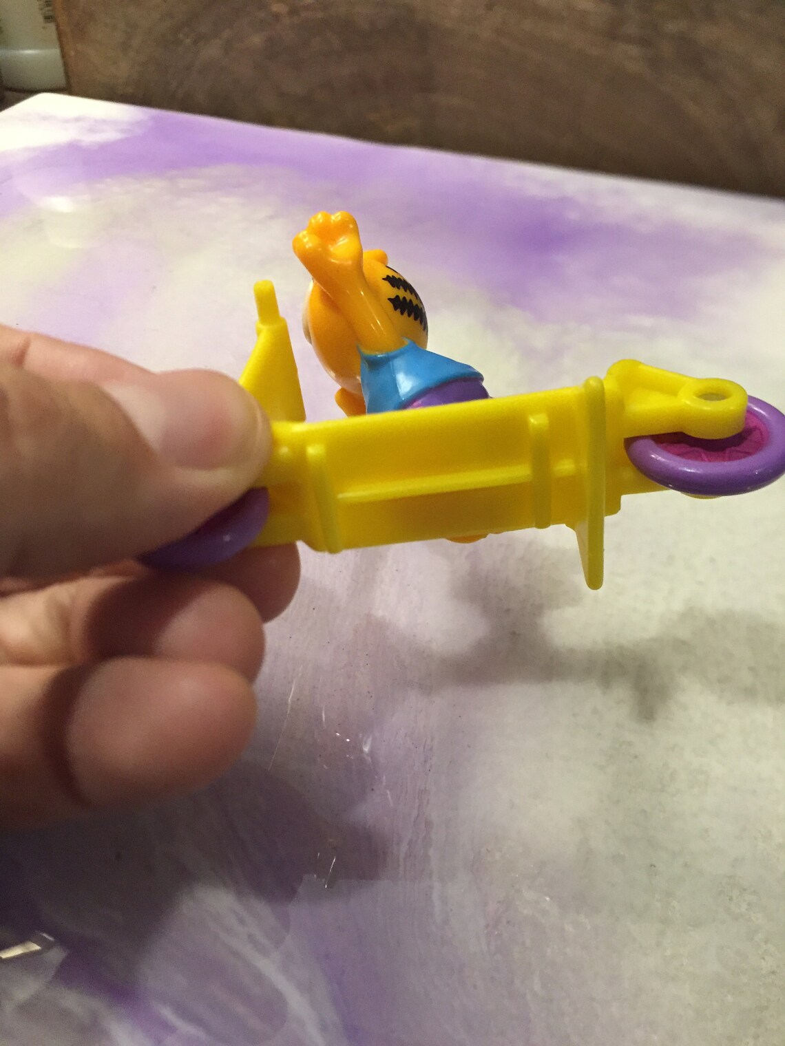 Vintage 1980's Garfield PVC Figure Scooter Complete Nostalgia MCDONALD ...