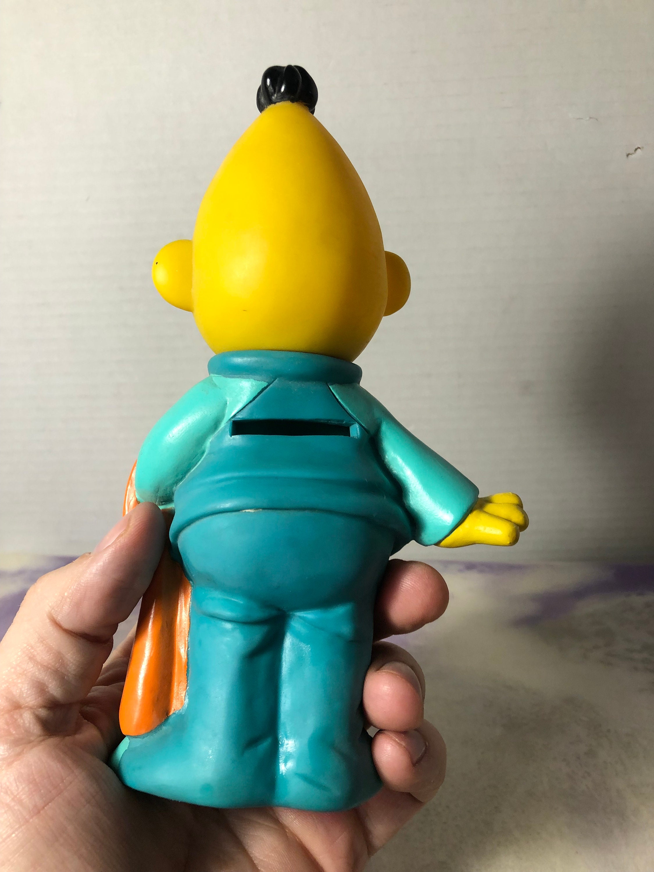 Vintage 1990's Sesame Street Baby Bert Piggy Bank PVC Toy Cake Topper ...
