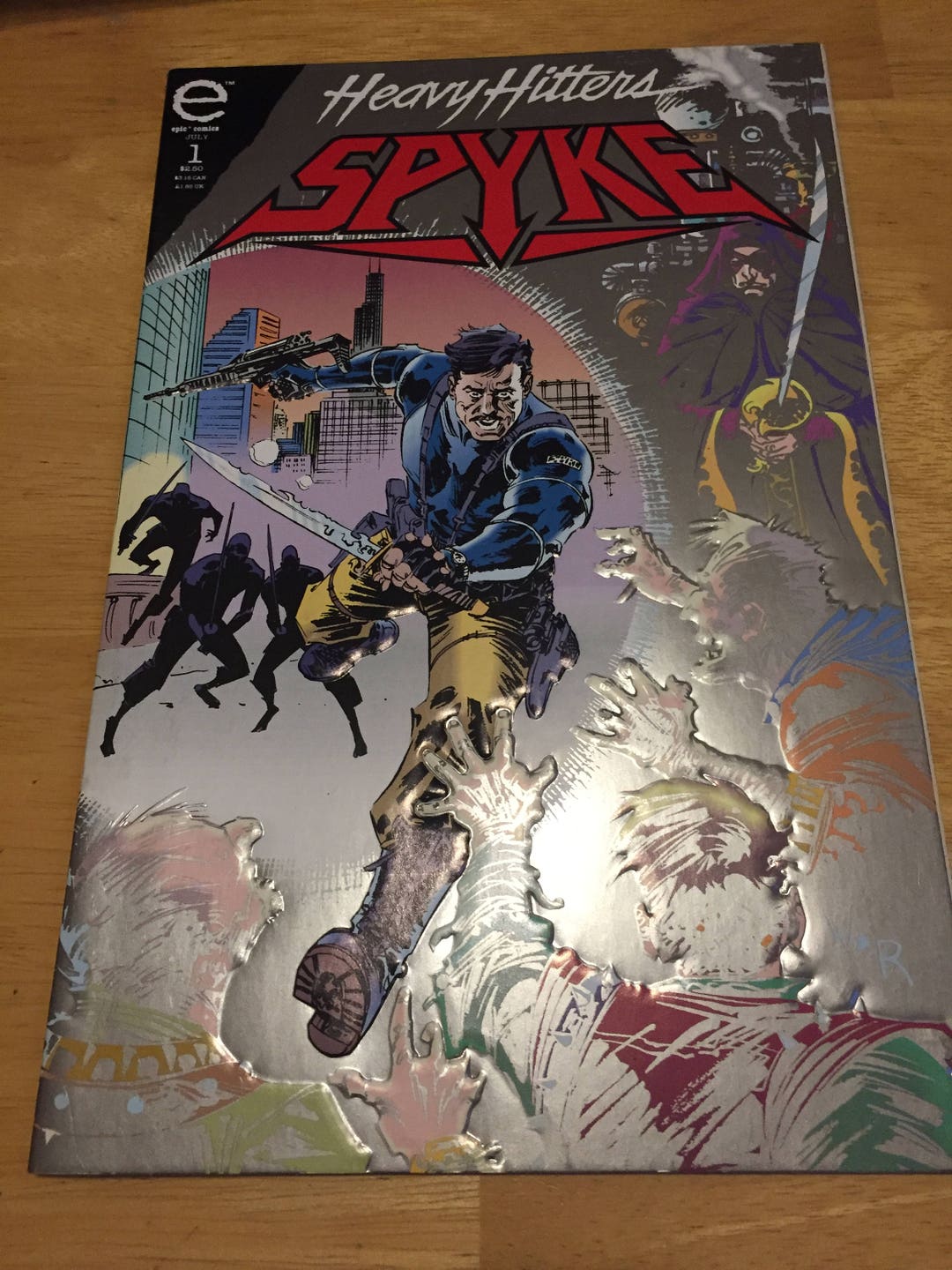 Vintage Epic Marvel Comics Heavy Hitters Spyke #1 (1993) Rare Vintage ...