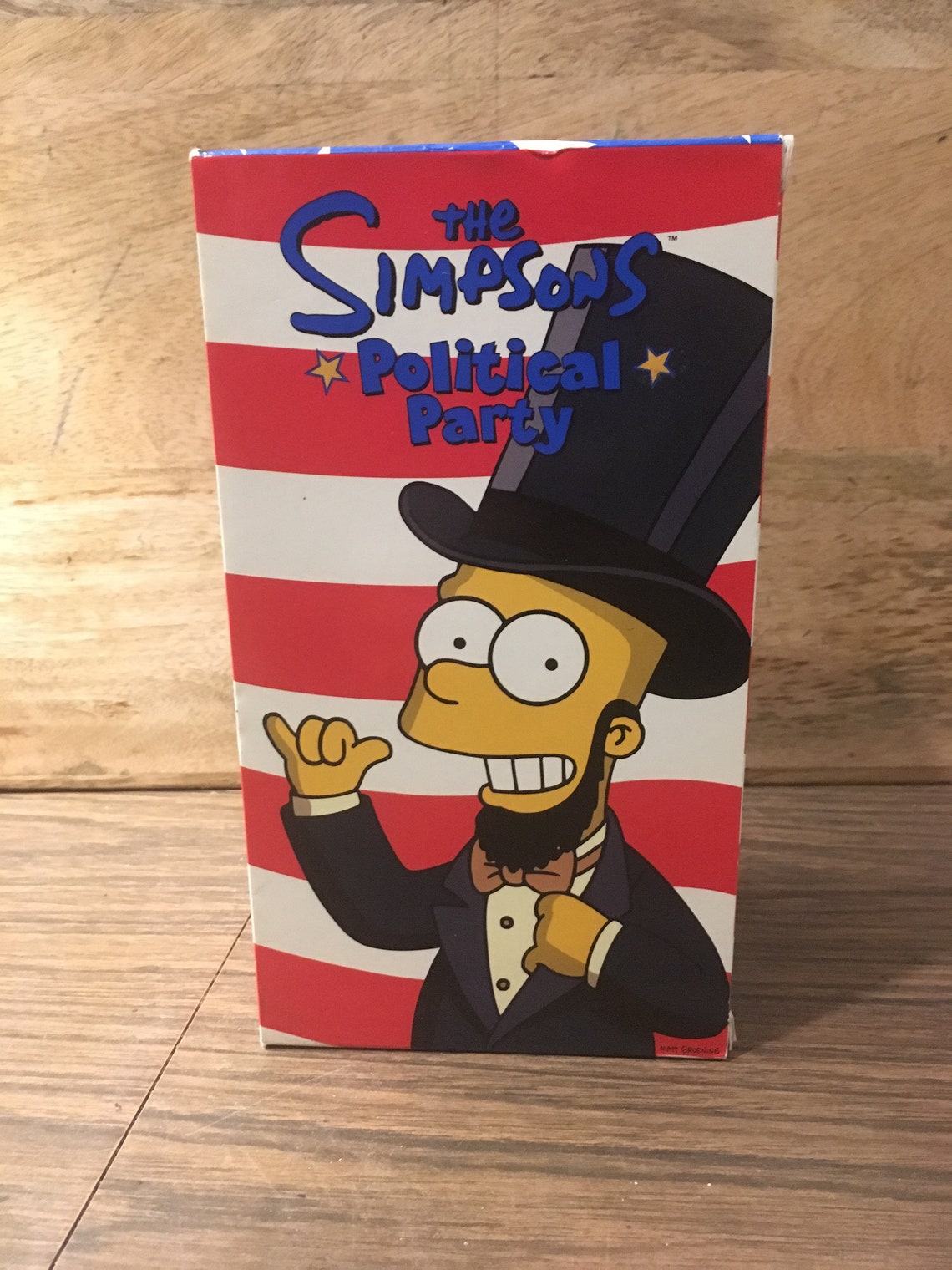 The Best of the Simpsons Political Party Box Set VHS 3-tape | Etsy