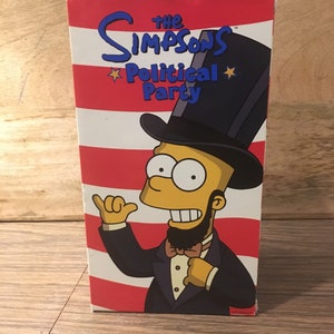 The Best of the Simpsons Political Party Box Set VHS 3-tape Set ...