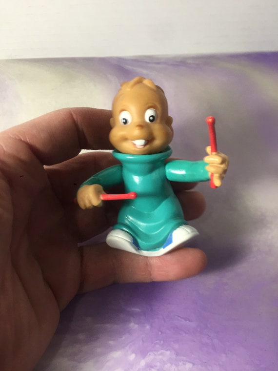 Vintage Alvin and the Chipmunks 1991 Figure ToyCake Topper Theodore on ...