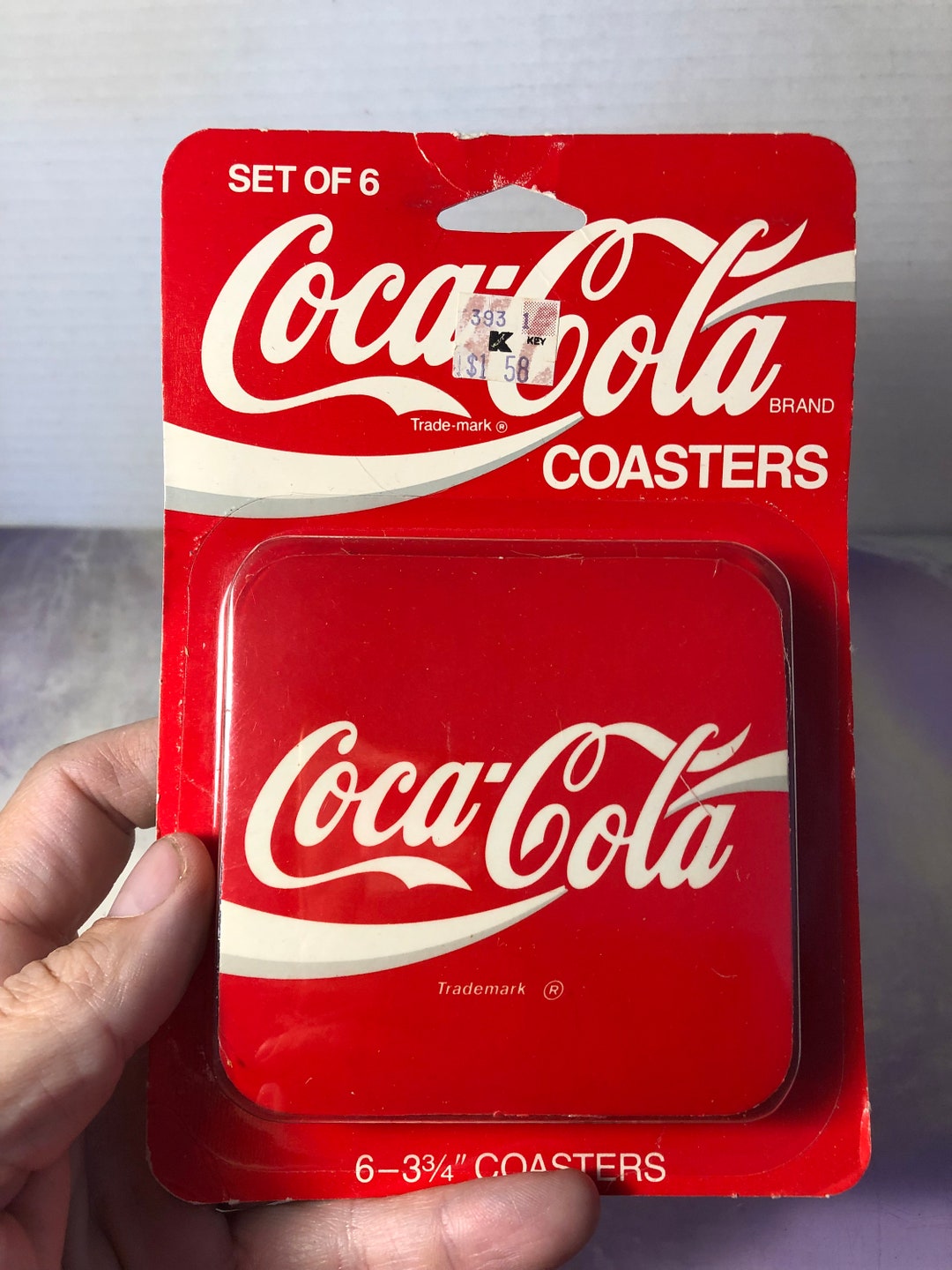 Vintage Coca-cola Coaster Set - Brand New - Pop Bottle Themed Coasters ...