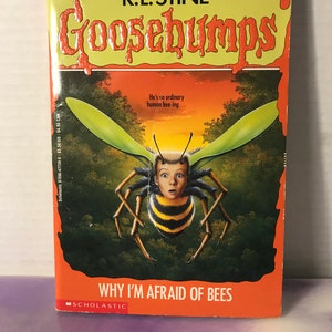 Vintage Why I'm Afraid of Bees (goosebumps ) by R.L. Stine (paperback ...