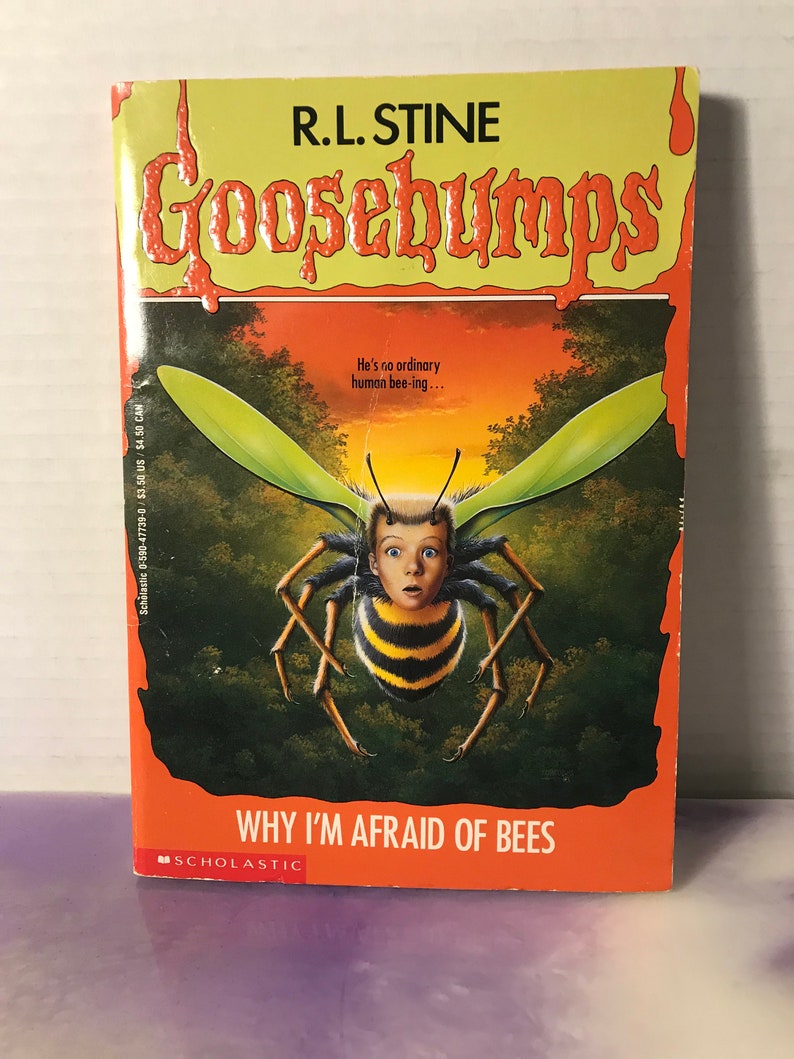 Vintage Why I'm Afraid of Bees goosebumps by R.L. Stine - Etsy