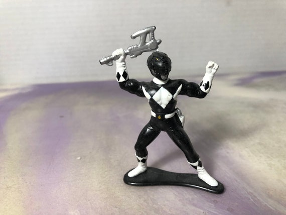 Vintage Rare Mighty Morphin Power Ranger BLACK Ranger Cake | Etsy