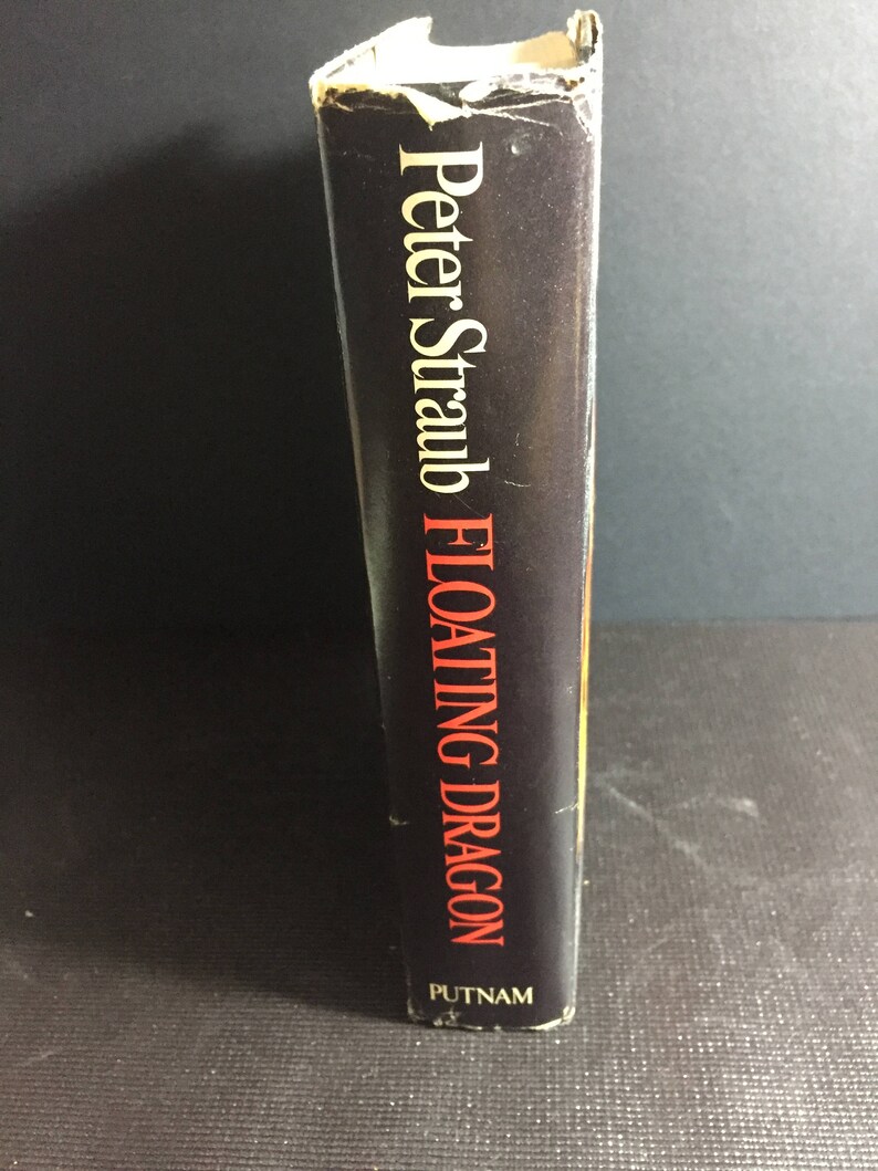 Vintage Book Floating Dragon by Peter Straub Hardcover Used - Etsy