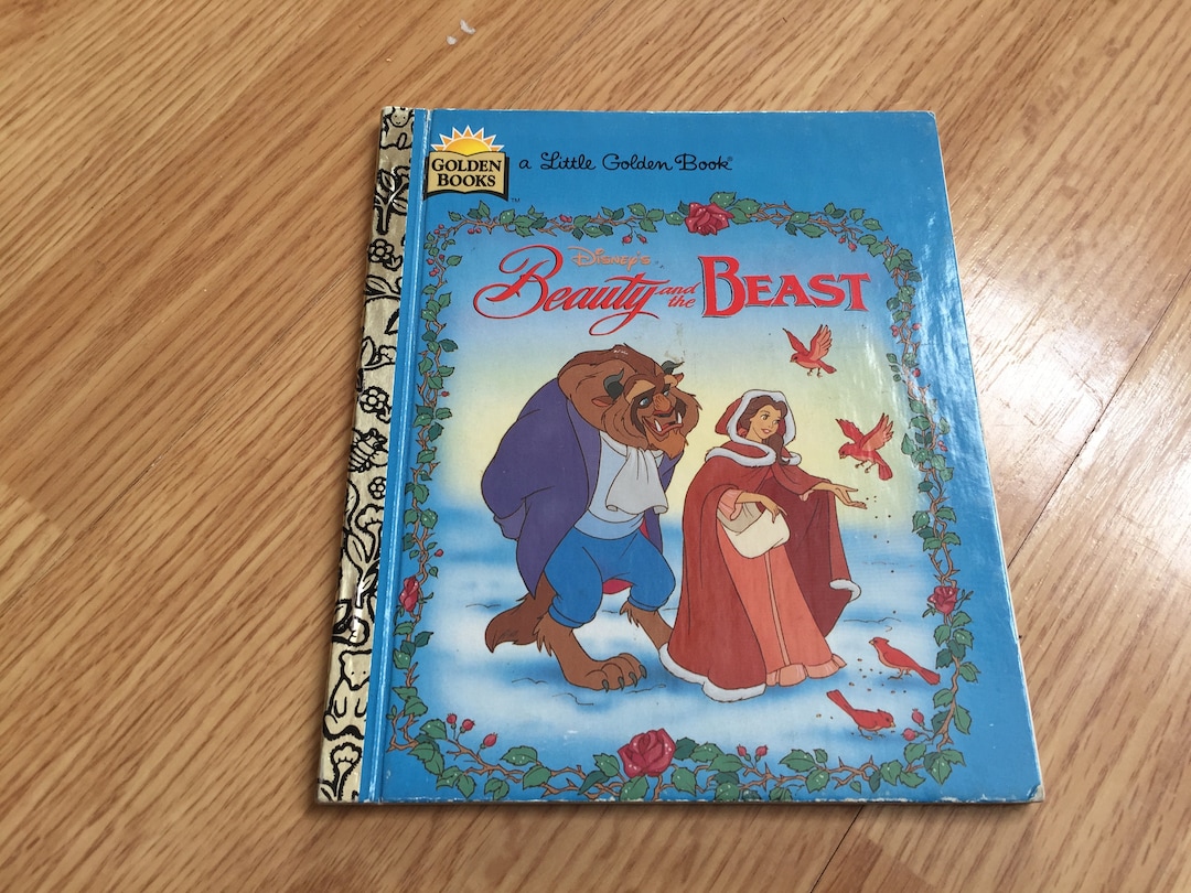 A Little Golden Book 1991 Disney's BEAUTY and the BEAST Original Book ...