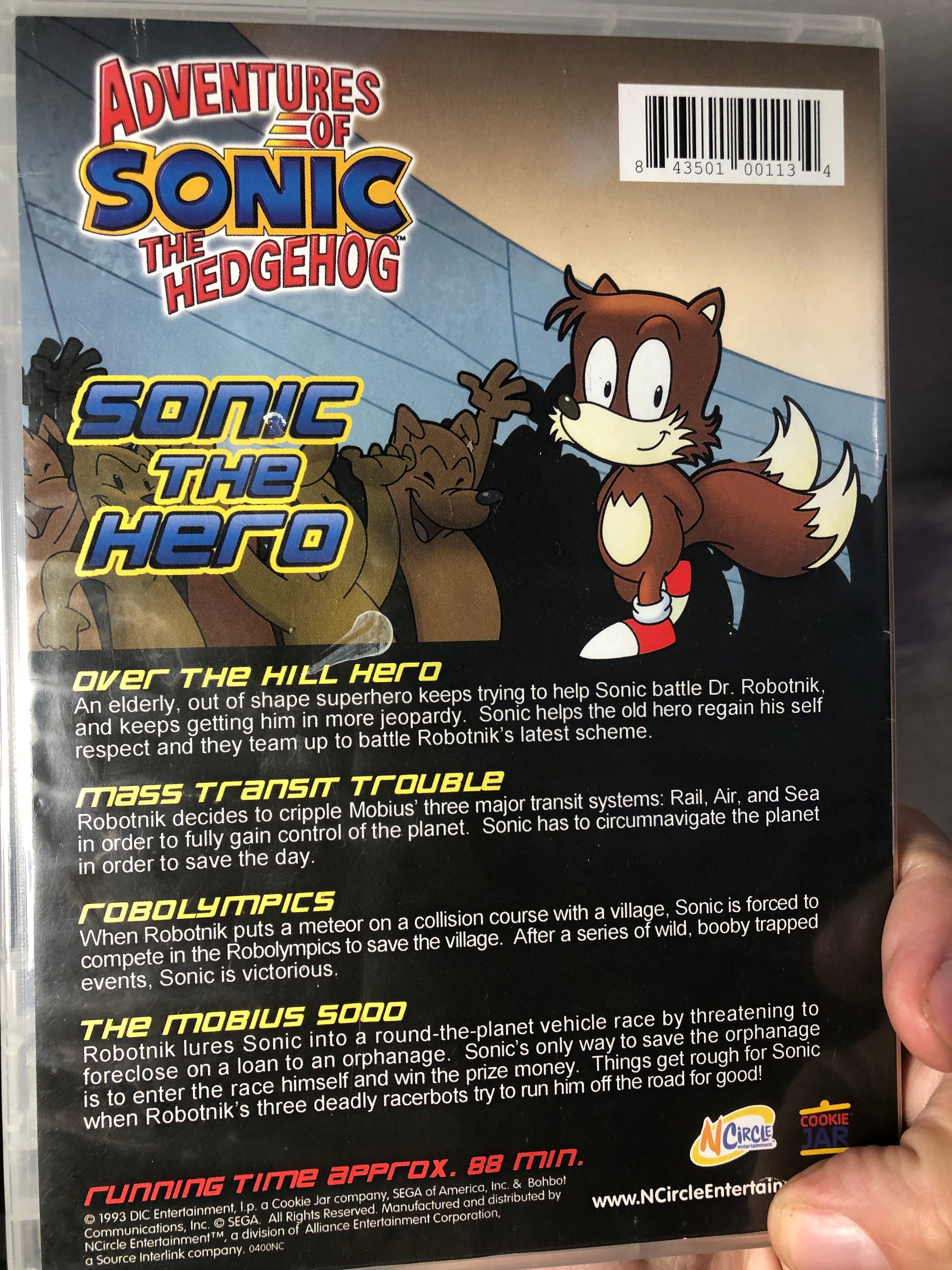 Adventures Of Sonic The Hedgehog Cartoon