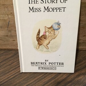 Vintage the Story of Miss Moppet - by Beatrix Potter - Children's Story ...