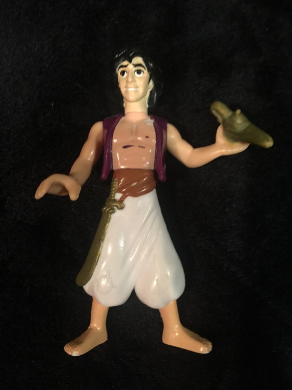 Vintage Disney's Aladdin Figure Aladdin and the Lamp | Etsy