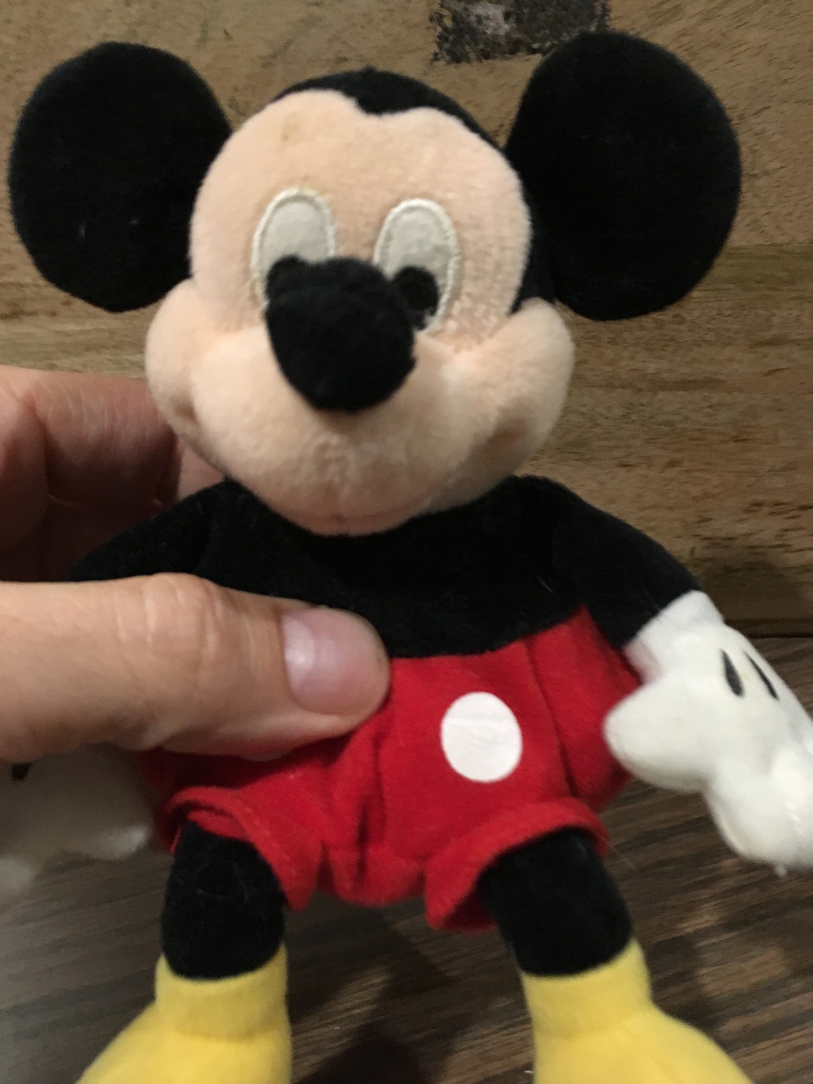 Rare Vintage Mickey Mouse Stuffed Animal Plush Vintage | Etsy