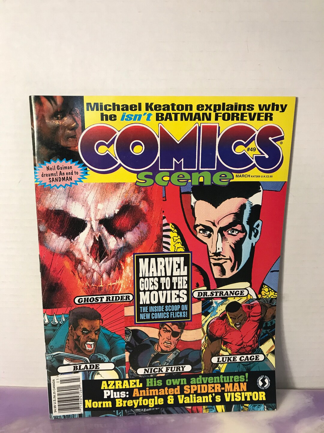 Vintage Rare Mint Comics Scene Magazine Volume 49 - Awesome Piece of ...