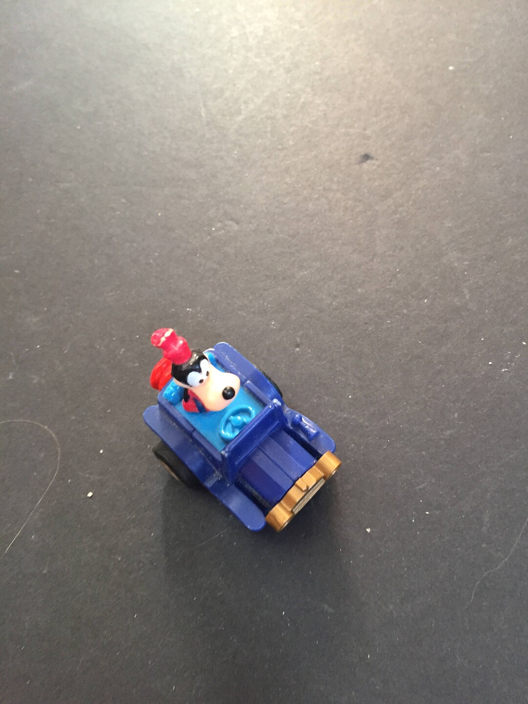 Vintage 1980s Disney Goofy Pull Back Action Toy Car Rare Fun ...