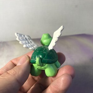 Vintage 1989 Super Mario Brothers Flying Turtle Action Figure Nintendo ...