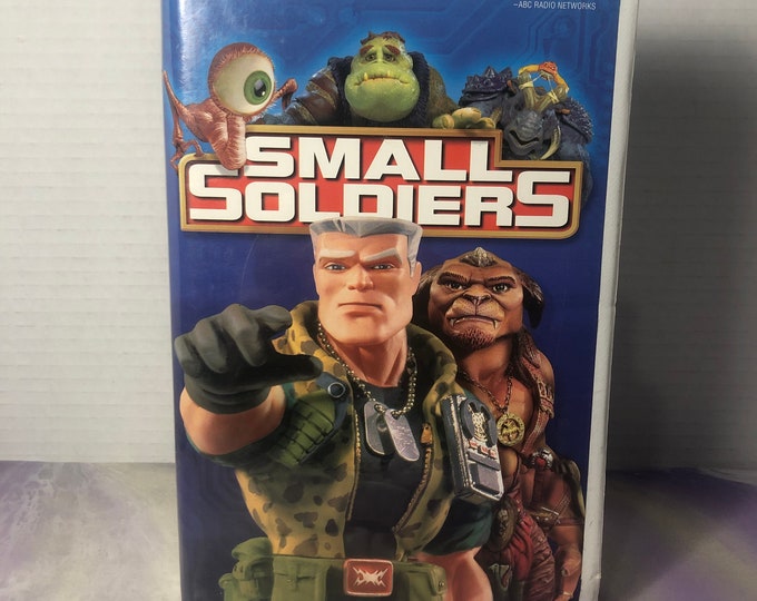 Vintage 1998 Small Soldiers VHS Movie - Dreamworks Small Soldiers ...