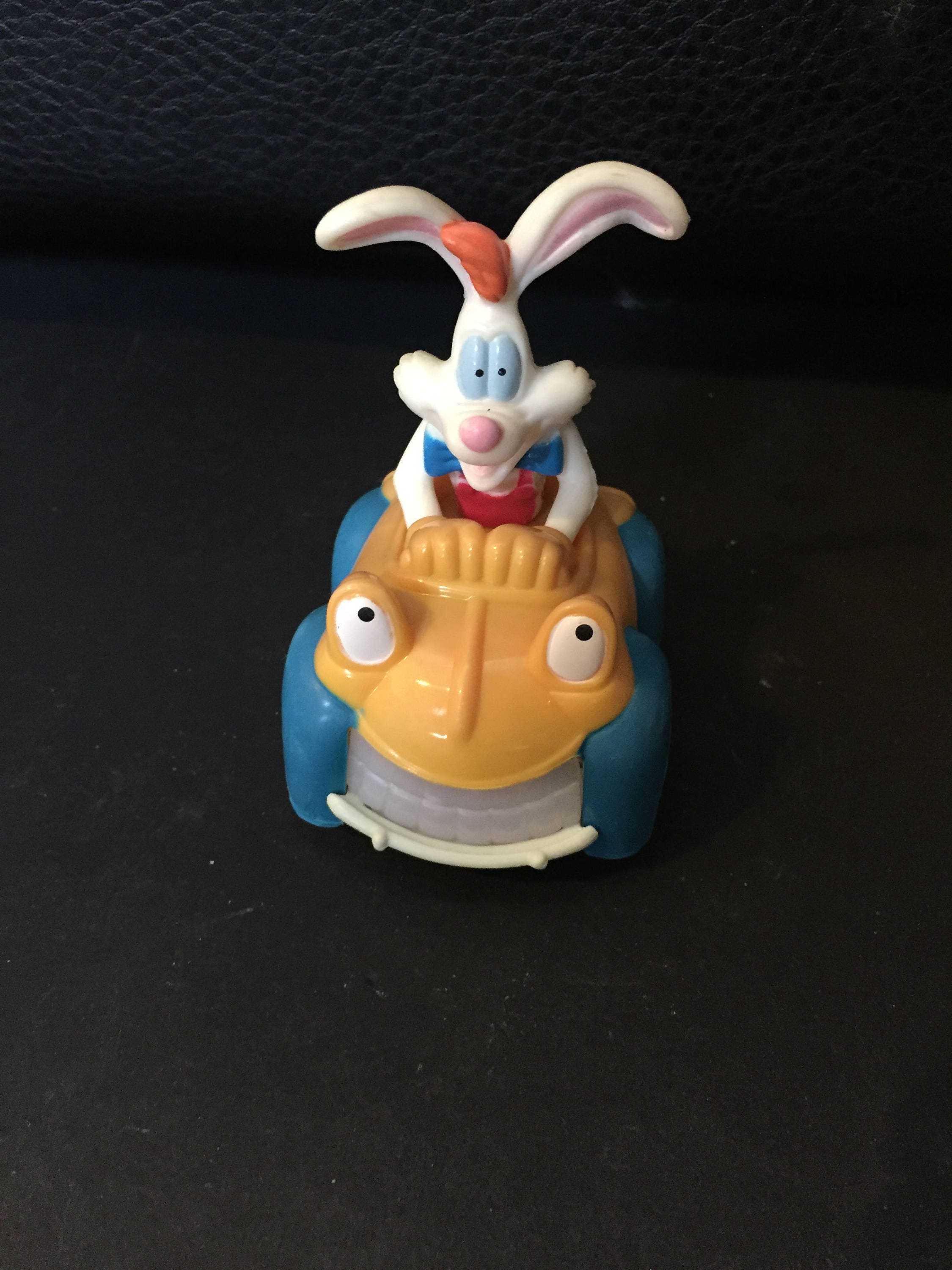 Toys Vintage Who Framed Roger Rabbit Figure in Yellow Car Disneyland ...