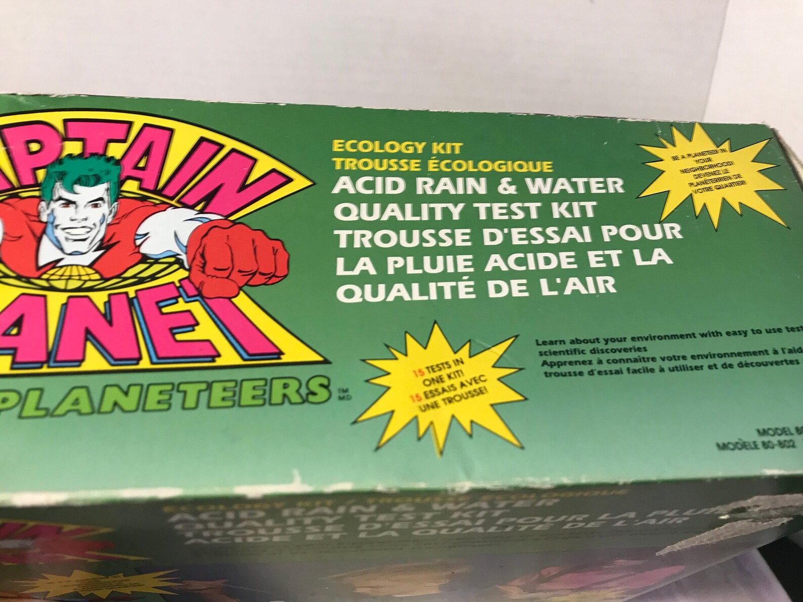 Vintage Rare TIGER Toys Captain Planet Planeteers Ecology Acid - Etsy