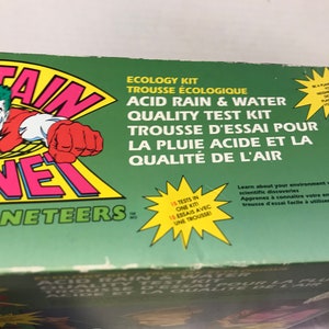 Vintage Rare TIGER Toys Captain Planet Planeteers Ecology Acid Rain ...