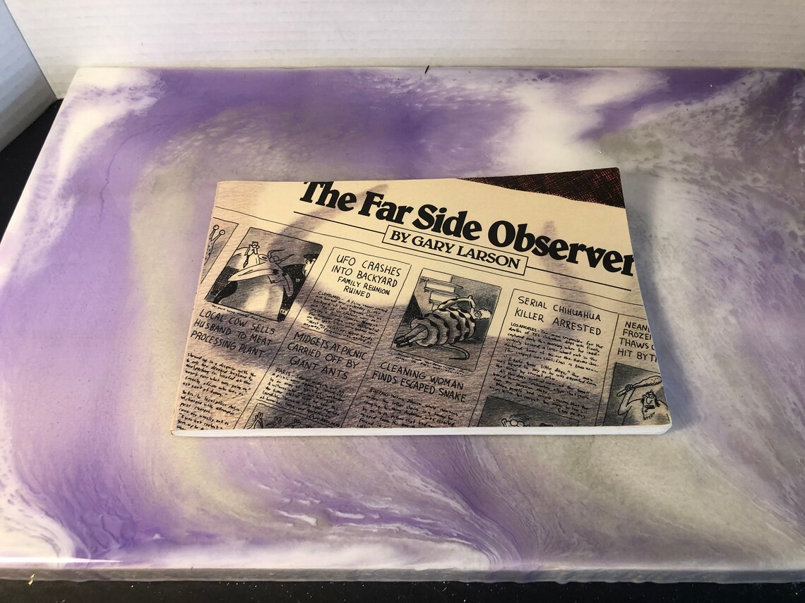Vintage the FAR SIDE OBSERVER by Gary Larson the 8th - Etsy