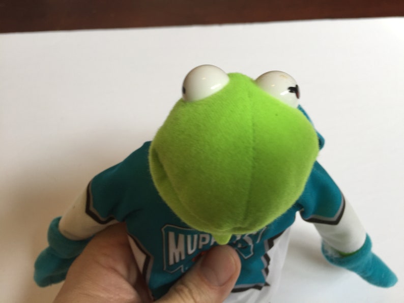Vintage KERMIT Muppet Plush Hockey Player From 1995 Mcdonalds - Etsy