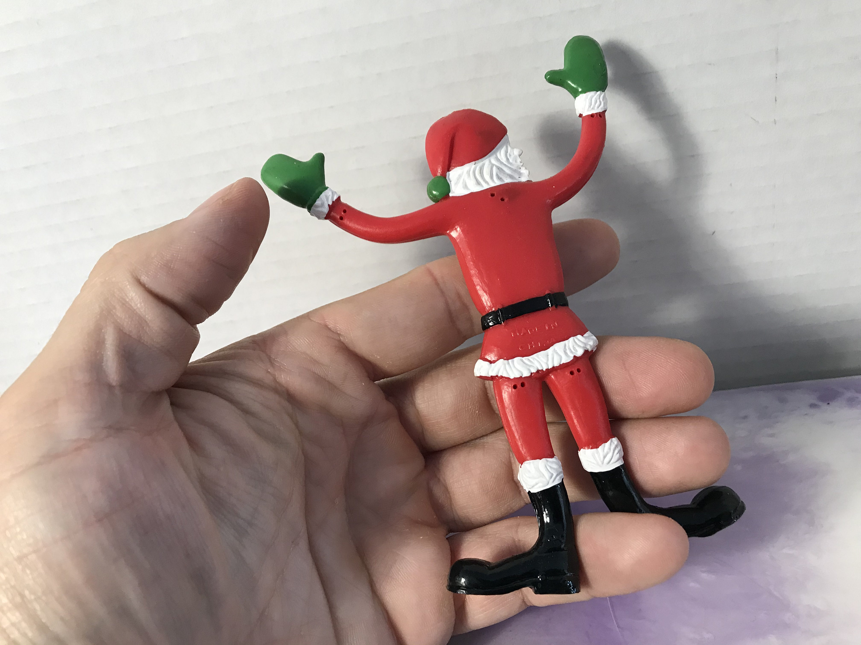 Vintage 1980s Santa Claus Bendable Figure Made in China - Etsy