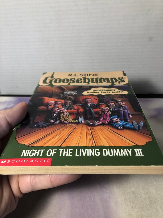 Goosebumps Night Of The Living Dummy 3 Book