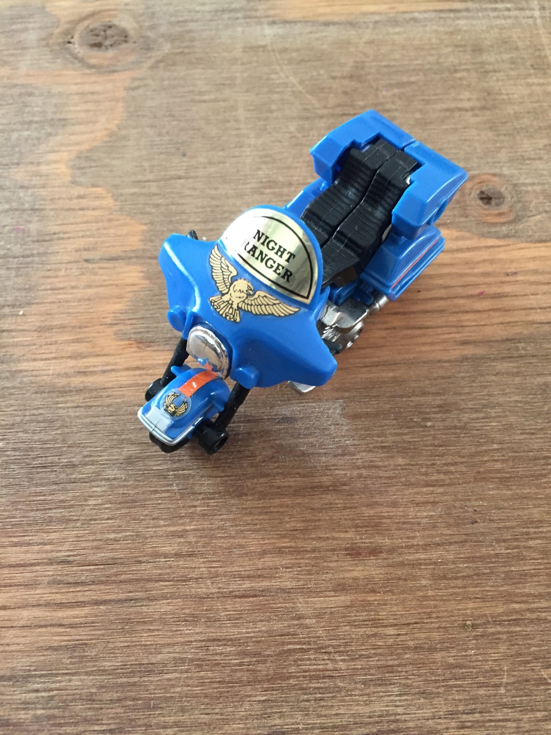 Vintage Gobots Night Ranger Motorcycle Action Figure Bandai 1983 Rare ...