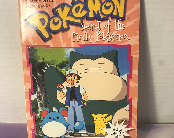 Vintage Pokemon - Secret of the Pink Pokemon (paperback Book) - Vintage ...