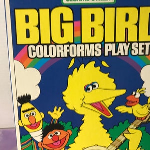 Vintage CTV Sesame Street Big Bird Color Forms Set - Complete Used ...