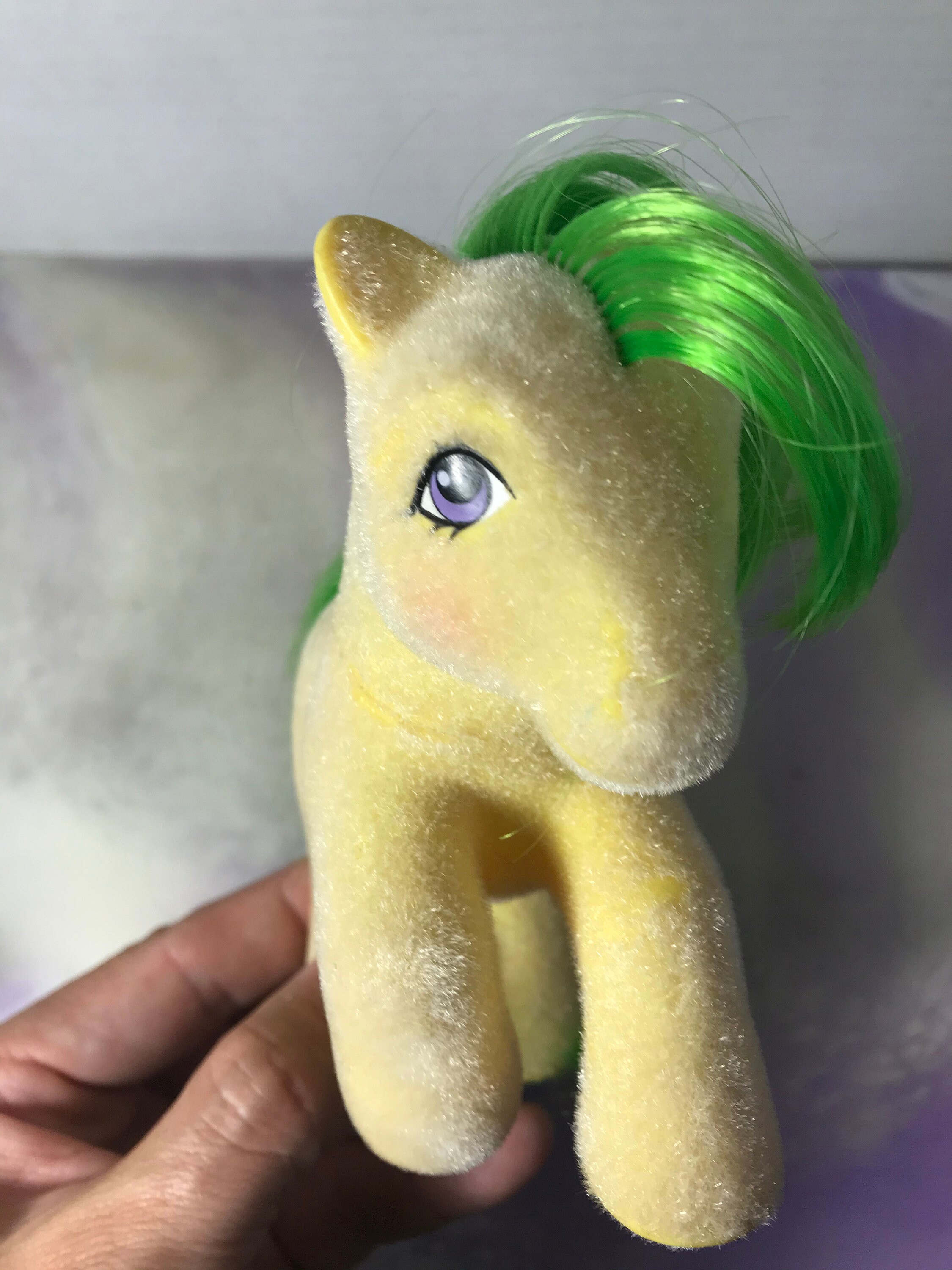 Rare Vintage G1 My Little Pony MLP Magic Star so Soft Yellow - Etsy