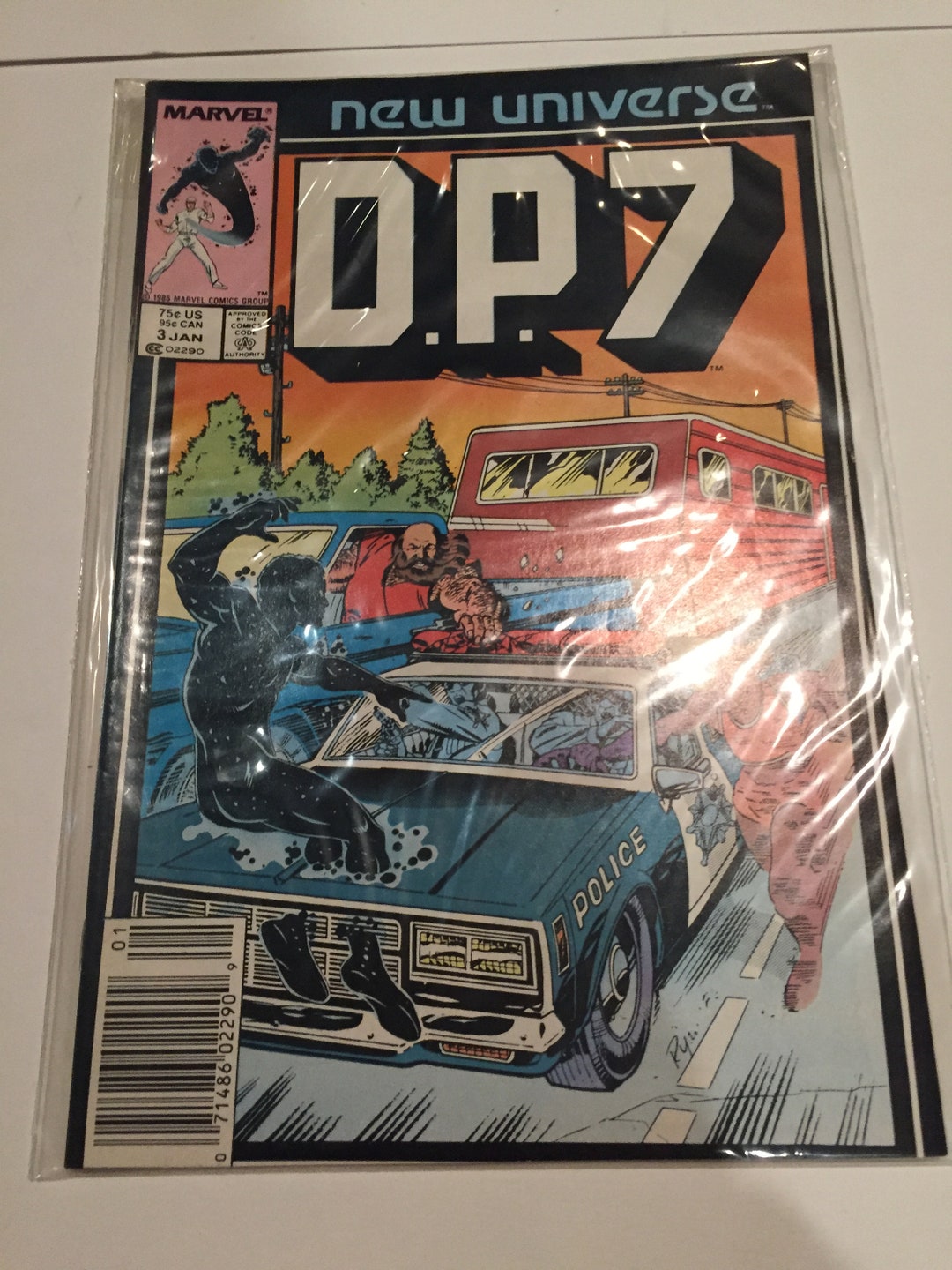 Vintage Marvel Comics New Universe DP7 #3 - Rare Vintage Obscure Marvel ...