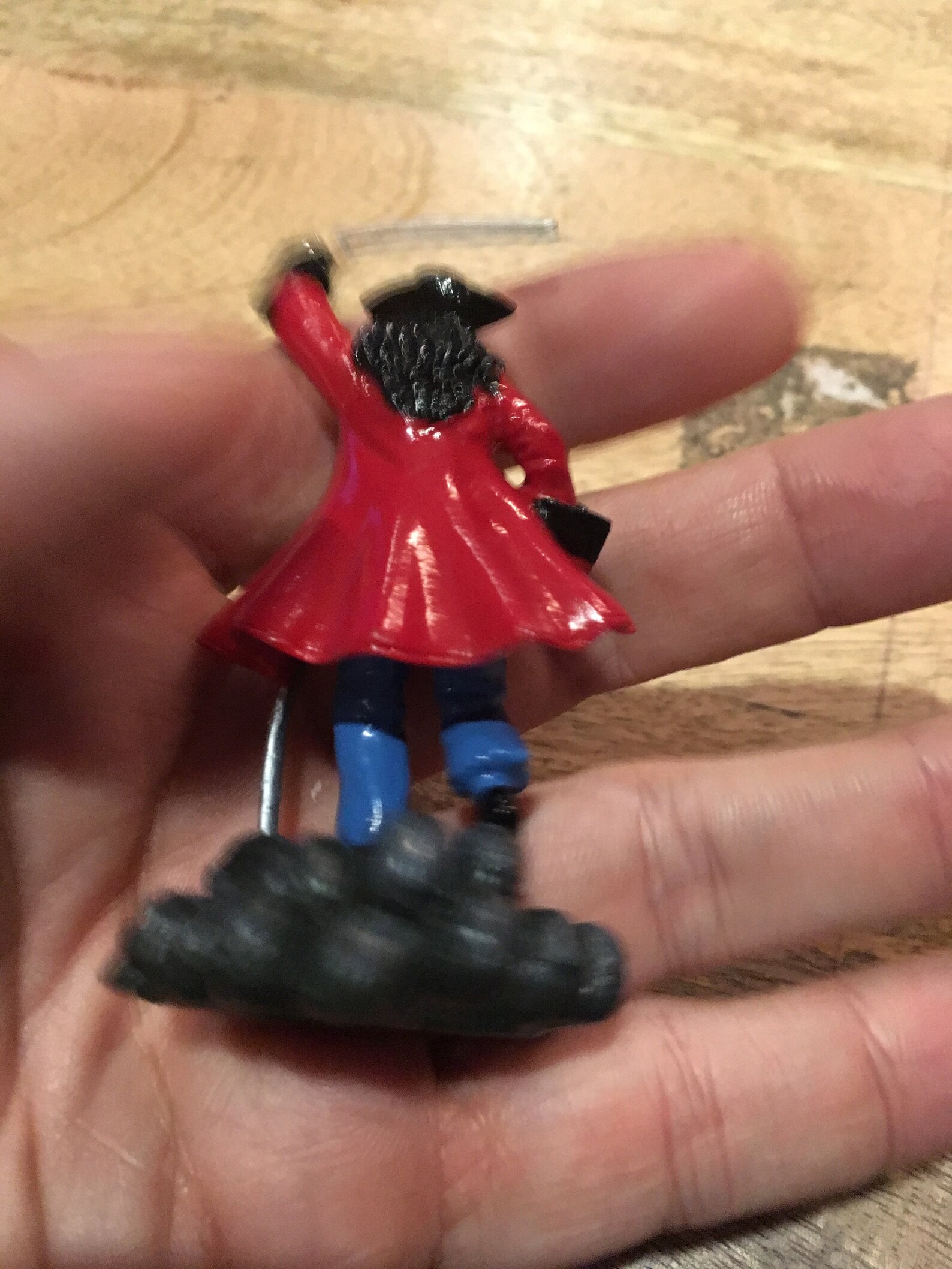 Vintage PVC Cake Topper Figure - Blackbeard Themed - Vintage Cool ...