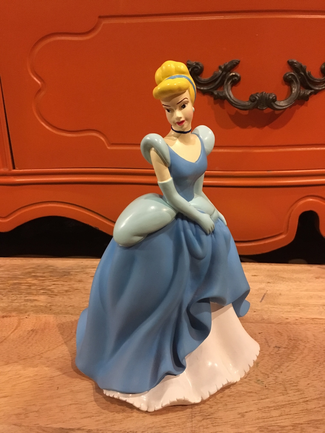 Vintage Applause Toys Disney Cinderella Coin Bank Assc Vinyl Disney ...