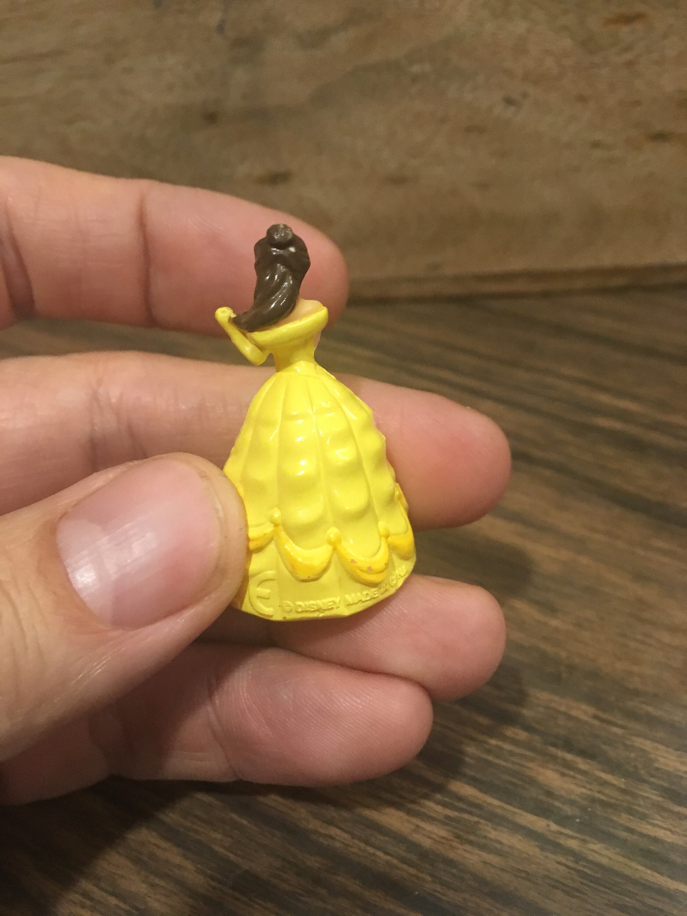 Vintage Disney Beauty and the Beast BELLE Mini Figure PVC Cake - Etsy