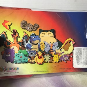 Vintage Pokemon Sticker Book and Sticker Set - so Cool - - 90's Pokemon ...